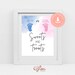 Baby Footprint Gender Reveal, Baby Feet Gender Reveal, Blue and Pink ...