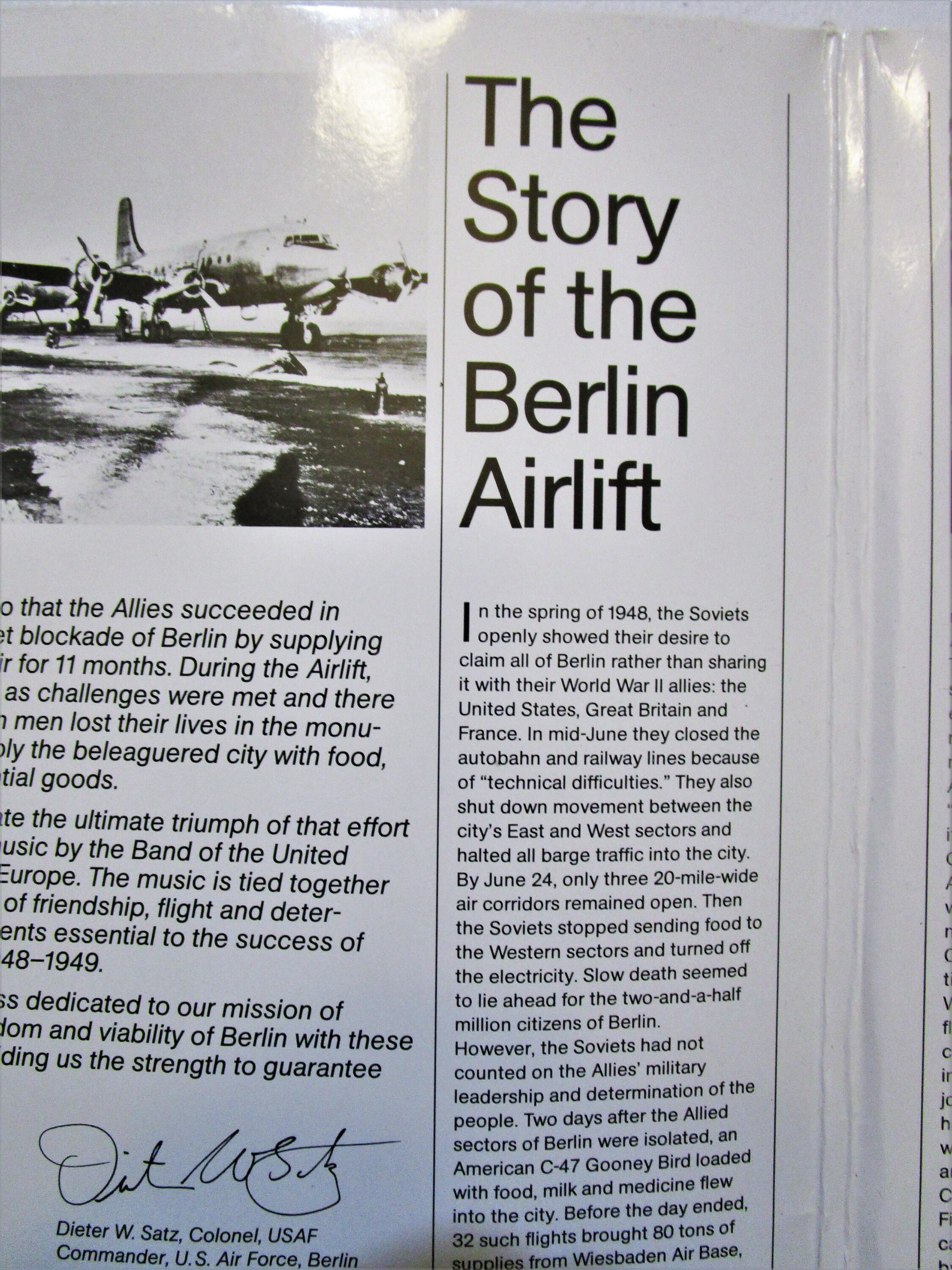 Vintage Historical WWII Bridge of Freedom Berlin Airlift 40th - Etsy