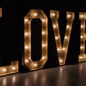 Wooden 4ft Rustic Wedding 'love' Letters - Etsy