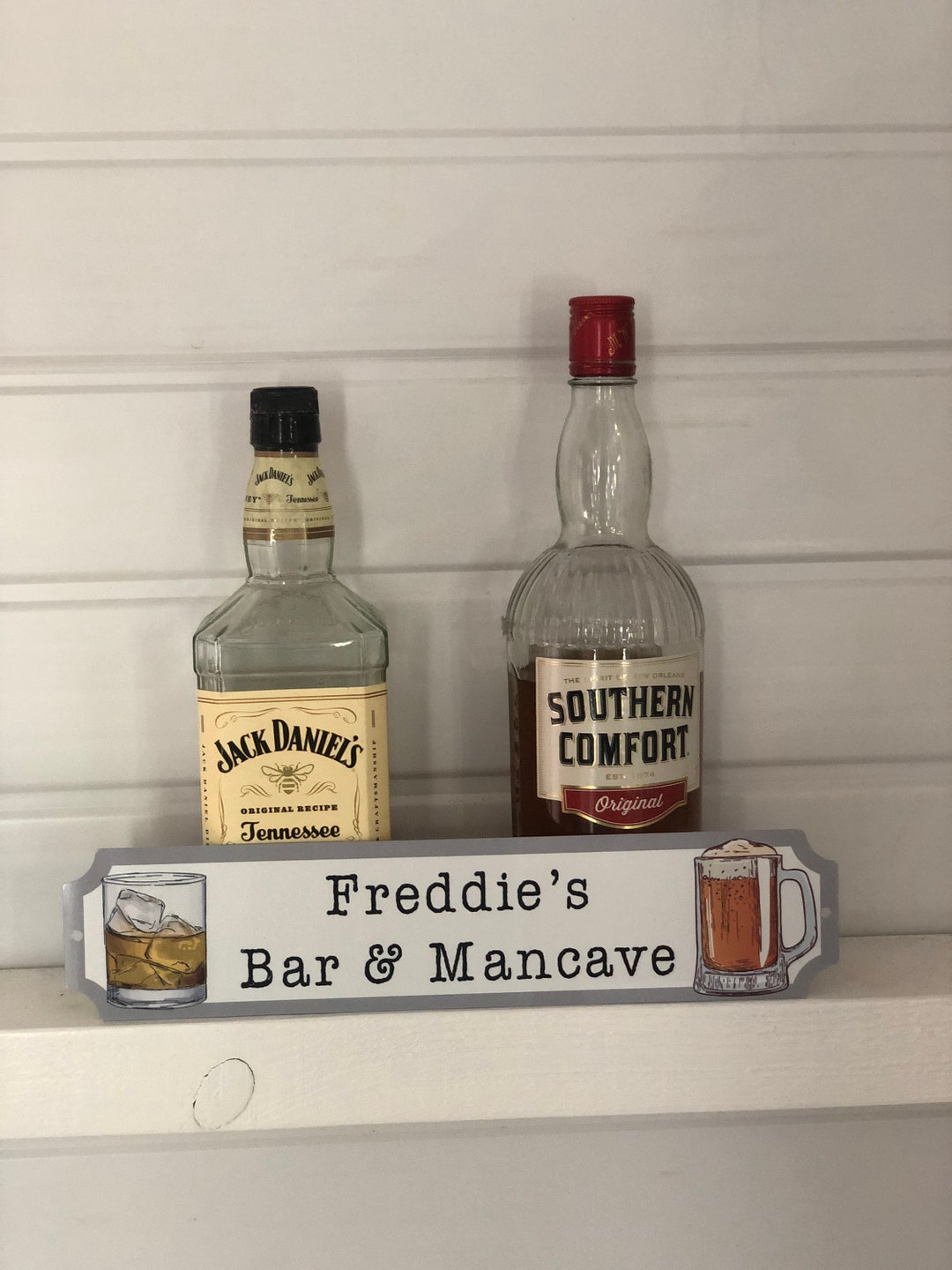 Personalised Bar Man Cave Acrylic Sign - Etsy