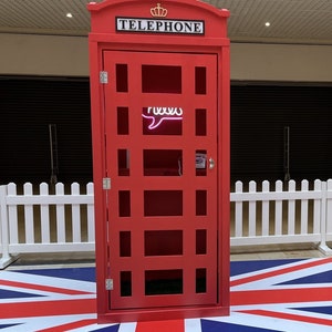 Wooden Telephone Box Prop, Audio Guestbook Phone Box, Selfie Booth ...