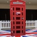 Wooden Telephone Box Prop, Audio Guestbook Phone Box, Selfie Booth ...
