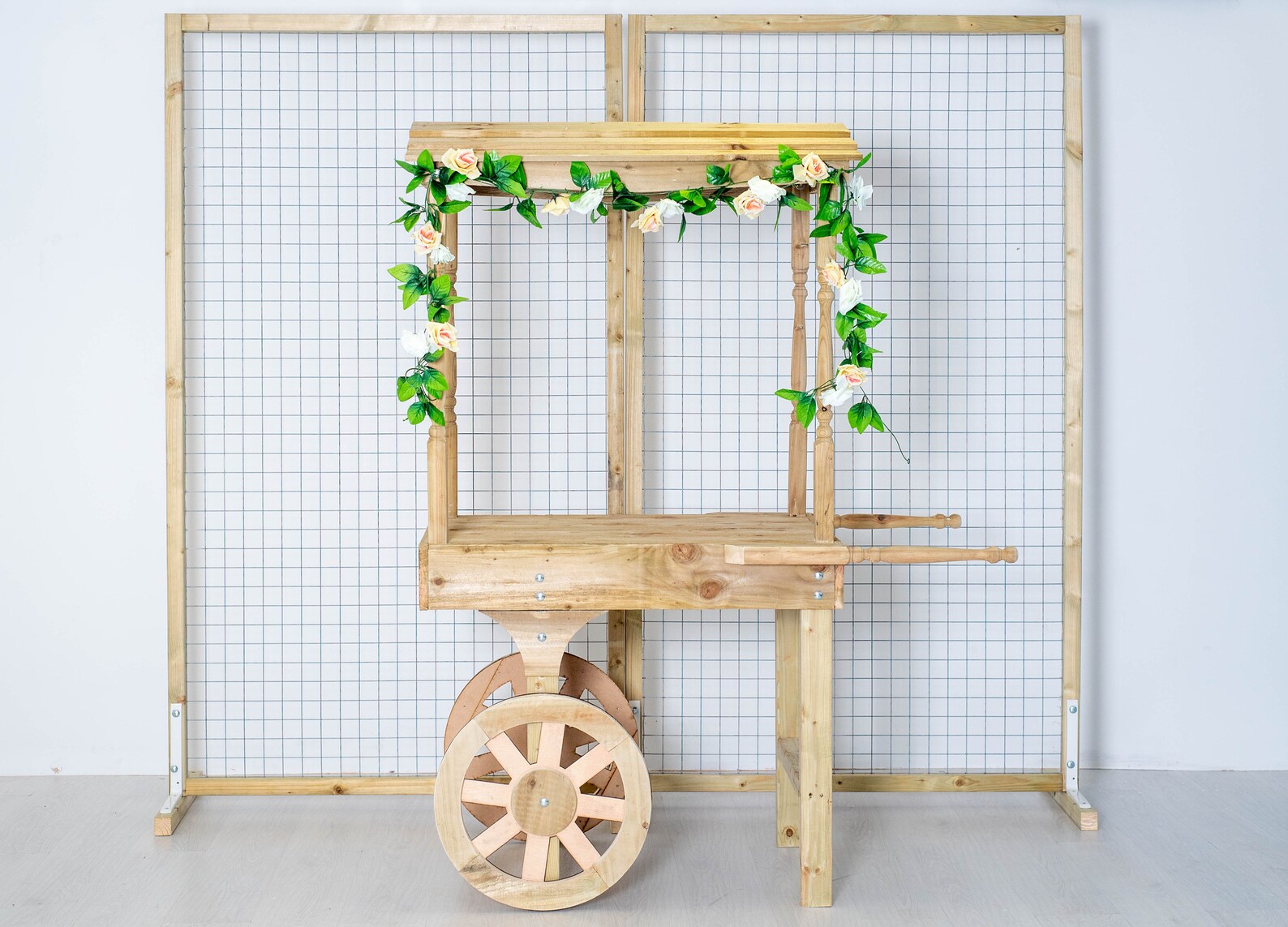 Rustic Style Wooden Sweet Cart Wedding Event - Etsy UK