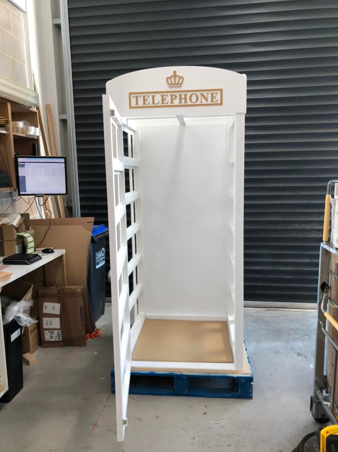 Wooden Telephone Box Prop Audio Guestbook Phone Box Selfie - Etsy UK