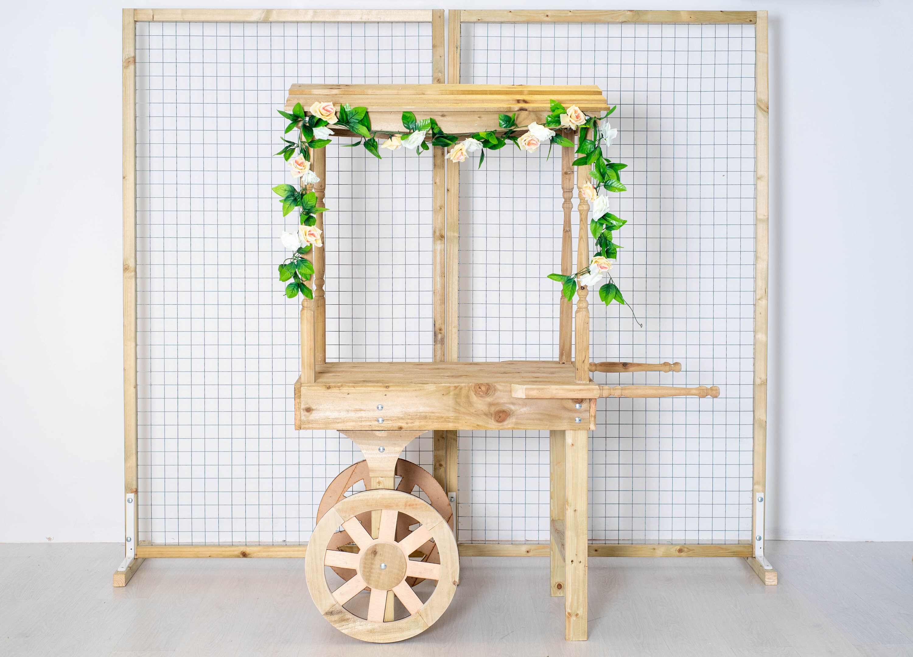 Rustic Style Wooden Sweet Cart Wedding Event - Etsy UK