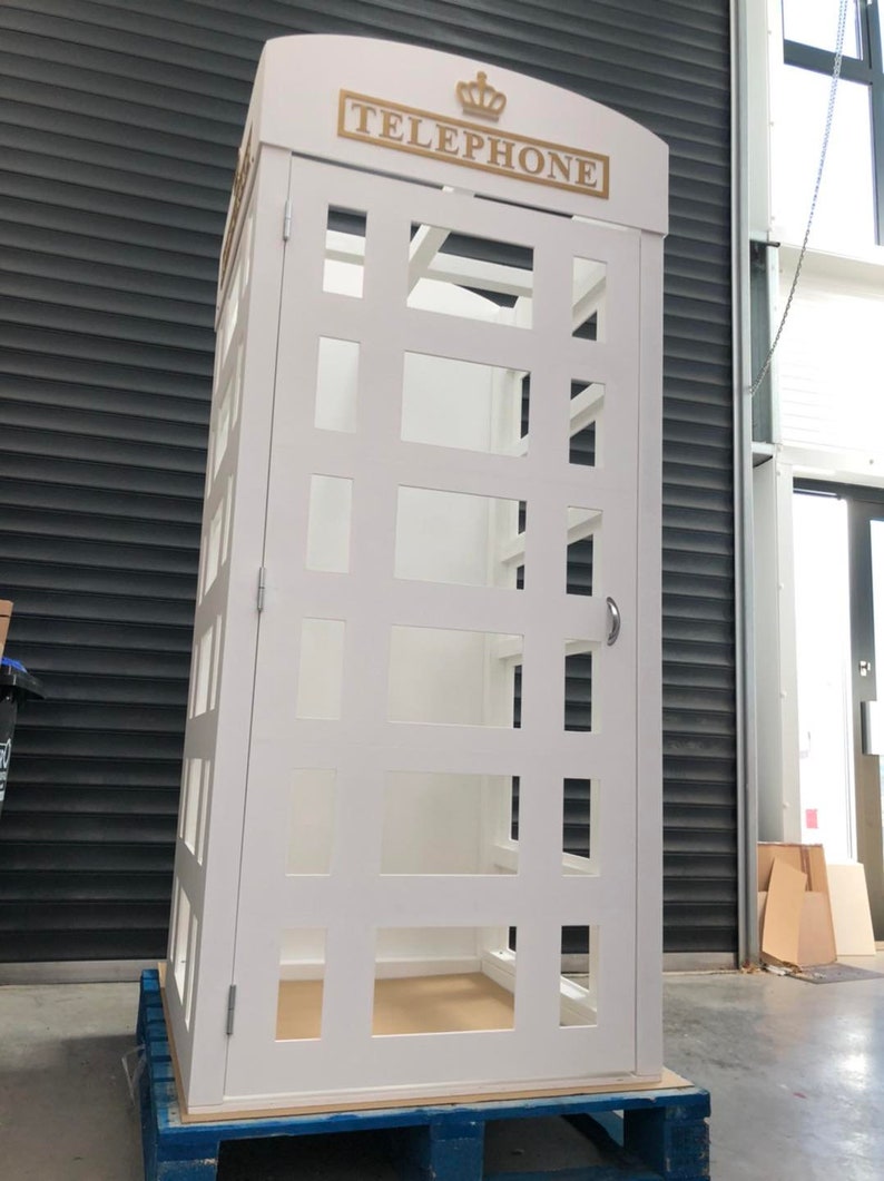 Wooden Telephone Box Prop Audio Guestbook Phone Box Selfie - Etsy UK