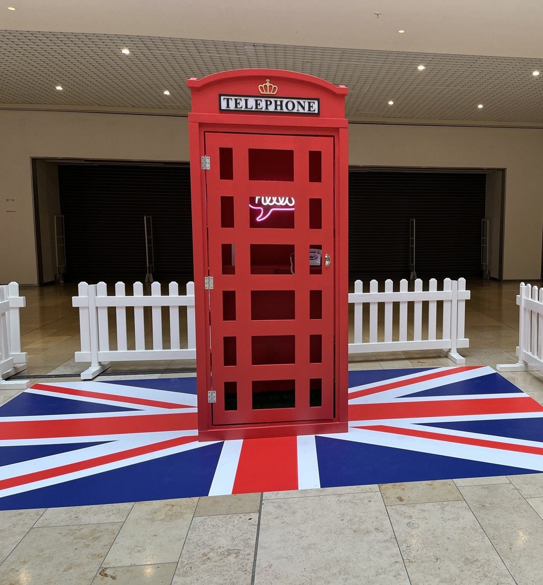 Wooden Telephone Box Prop, Audio Guestbook Phone Box, Selfie Booth ...