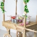 Rustic Style Wooden Sweet Cart , Wedding - Event - Etsy UK