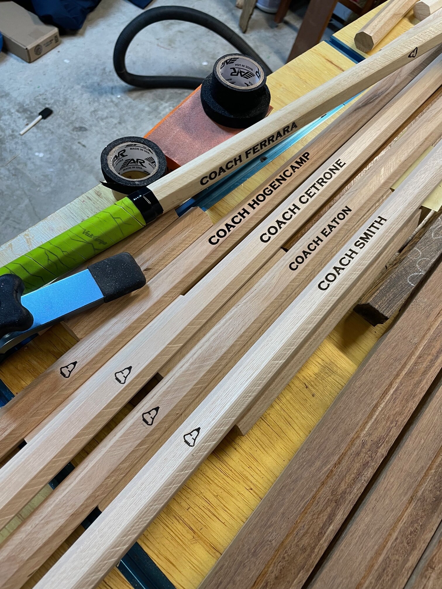 Hickory D Pole - Custom Engraved - Lacrosse Stick 60" - Etsy