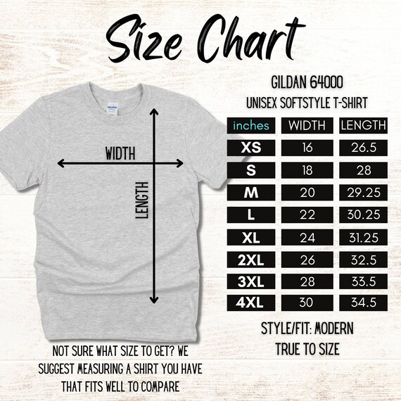 Asu Measurement Chart