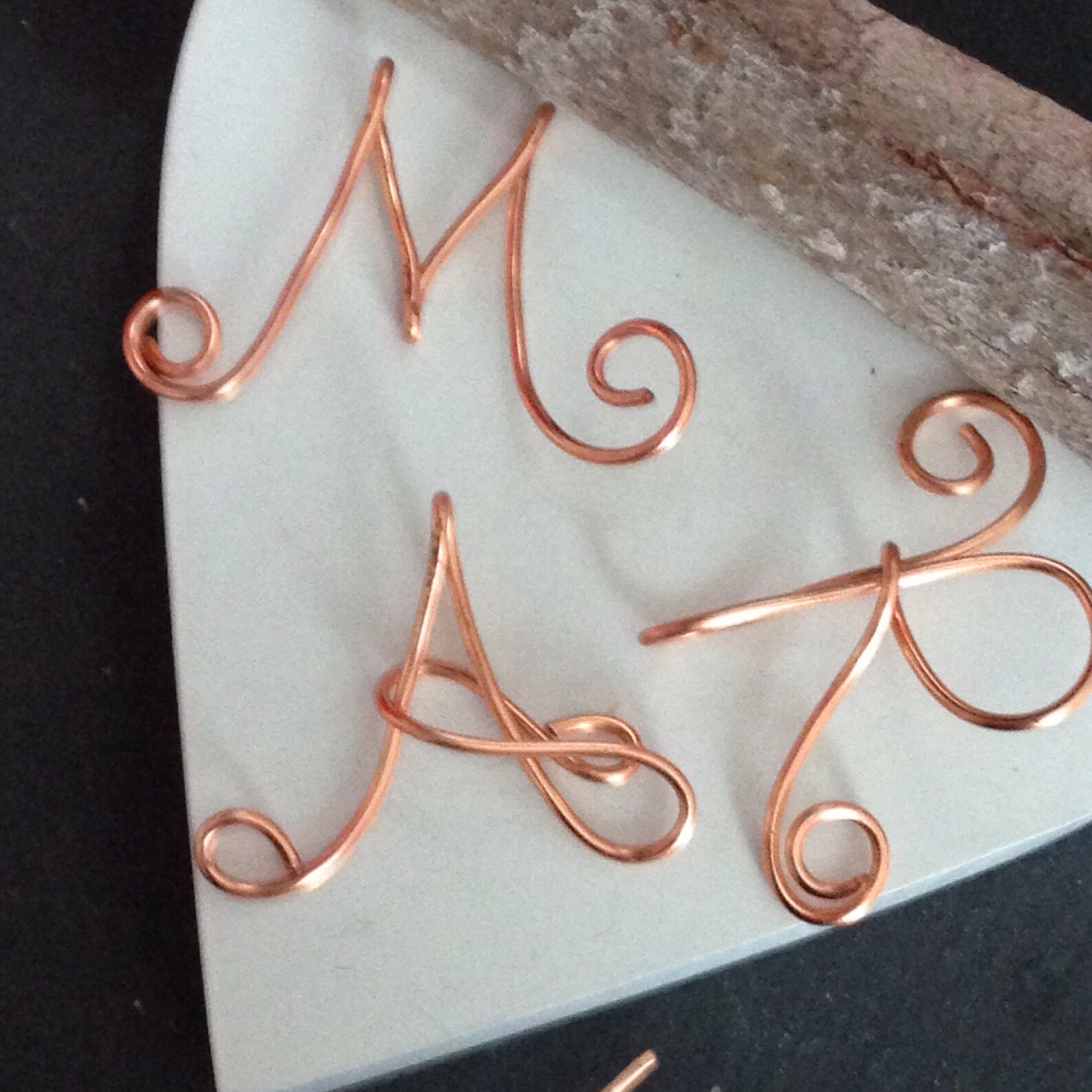 Initial Pin Brooch for Crochet and Knitwear Capital Letter - Etsy