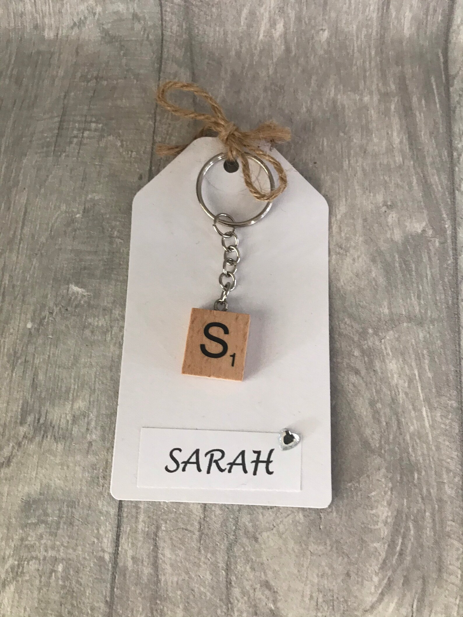 Scrabble Letter Keychain, Scrabble Keyring, Mother’s Day Gift - Etsy
