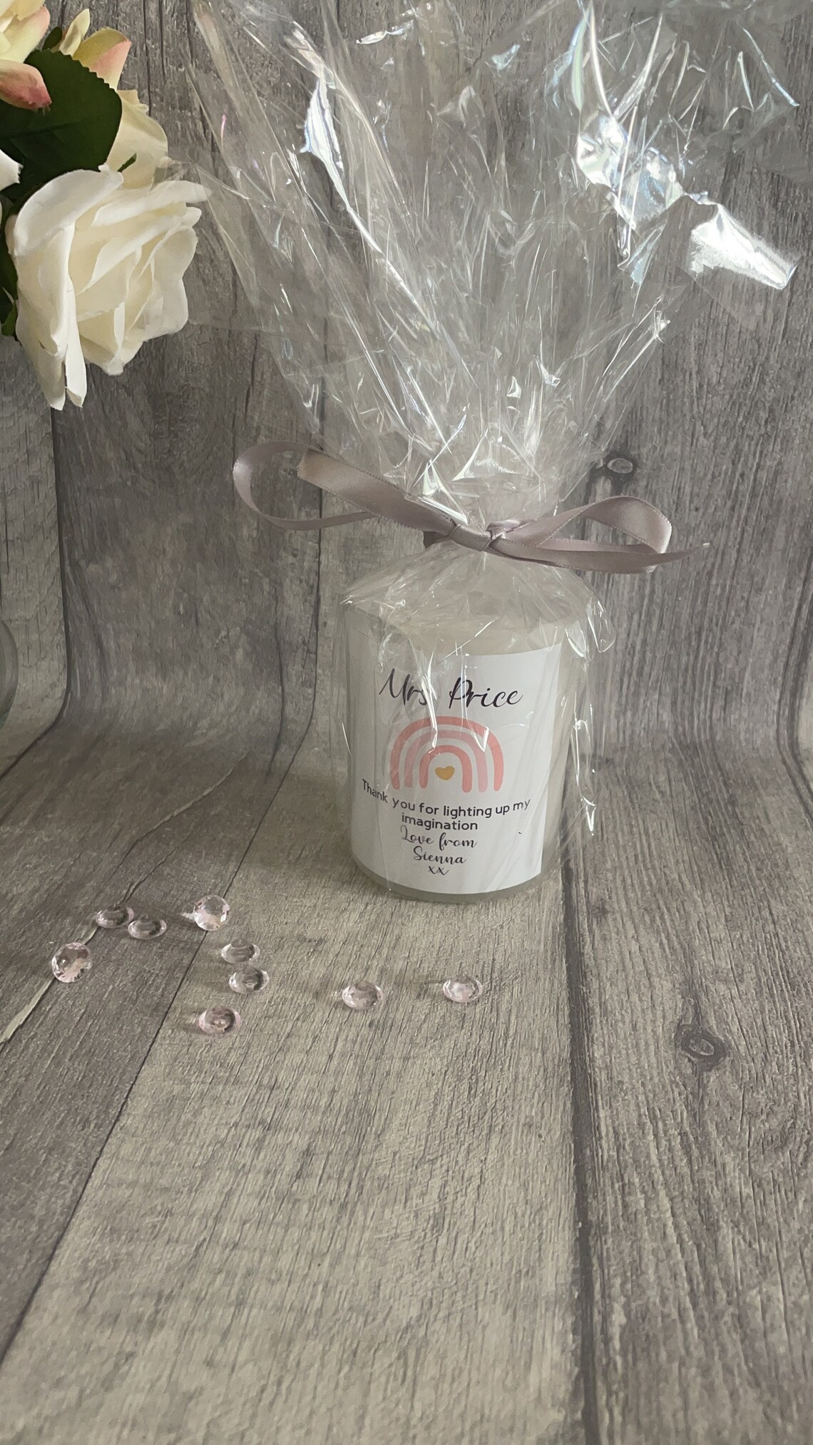 Personalised Teacher Candle Candler for Teacher Teacher - Etsy UK