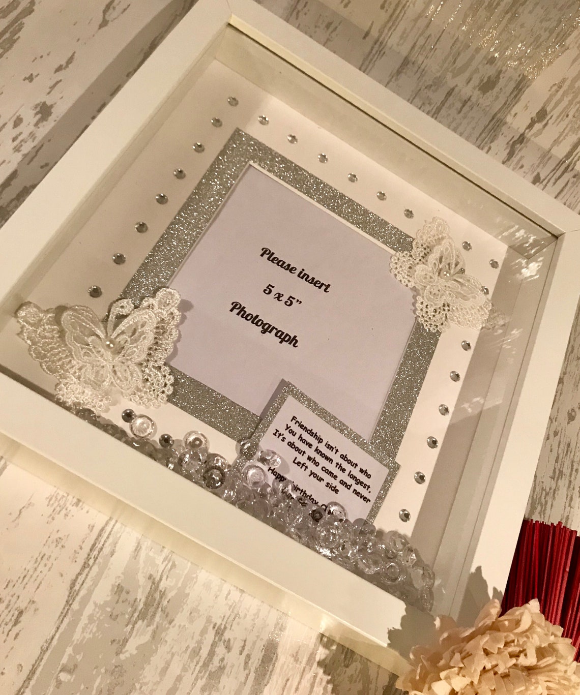 Best Friend Picture Frame Friend Scrabble Frame Good - Etsy