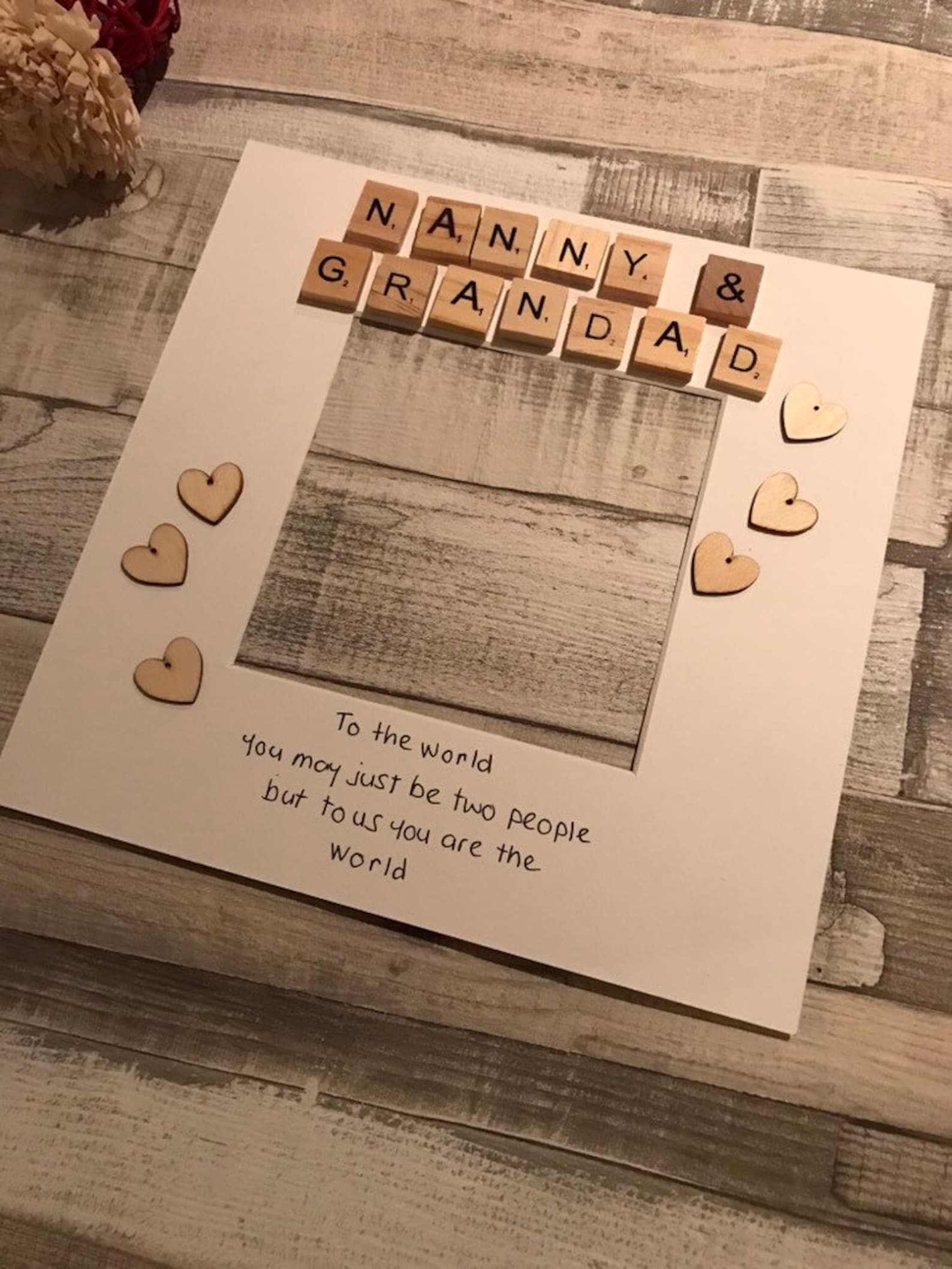 Nan & Grandad Box Framenan and Grandad Framepersonalised Nan | Etsy
