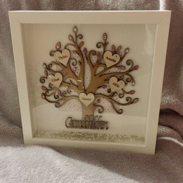 Personalised Box Frame - Make Your Own Box Frame