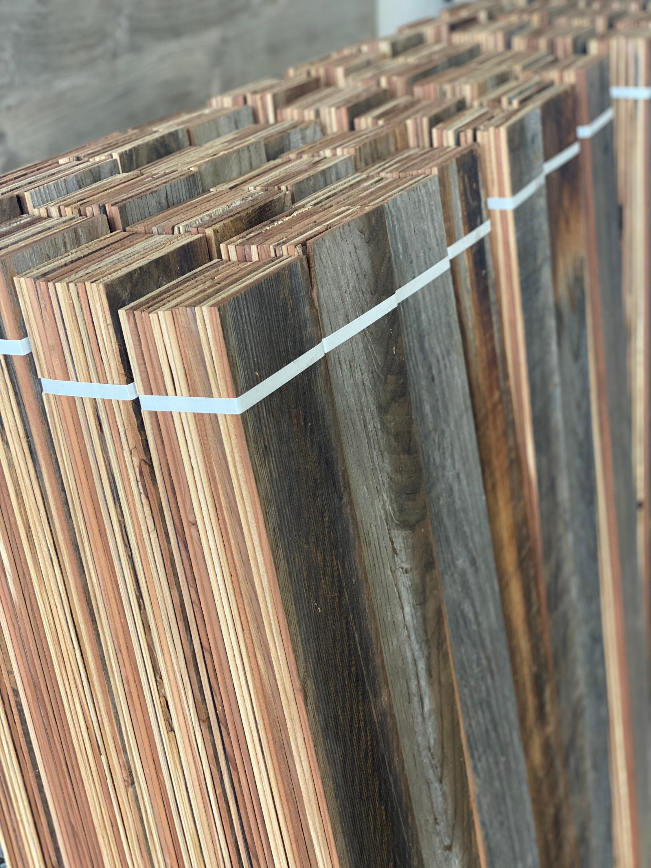 RECLAIMED WOOD PANELS 25 Sq Ft Bundles - Etsy UK