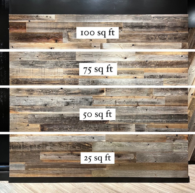Reclaimed Wood Planks - Etsy