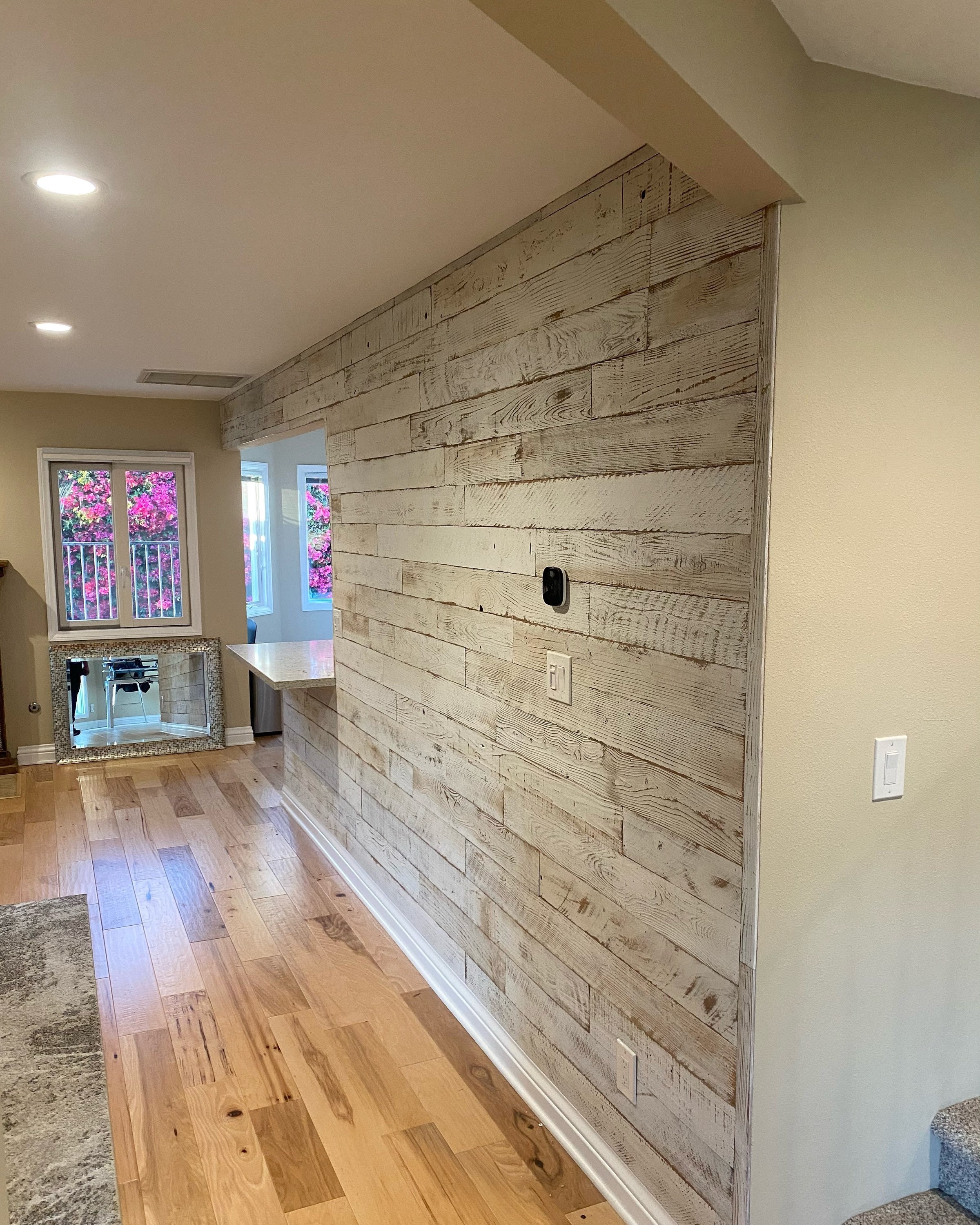 White Washed Reclaimed Wood Paneling - Etsy
