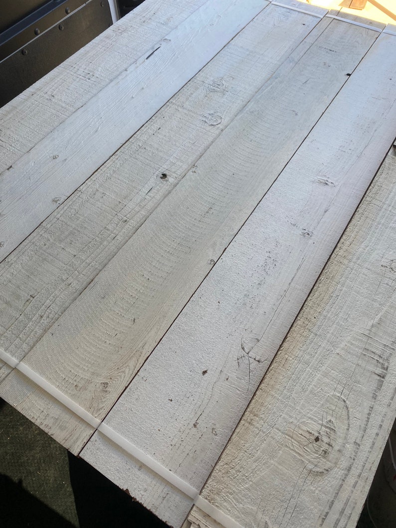 Reclaimed Wood Paneling “white Washed” - Etsy