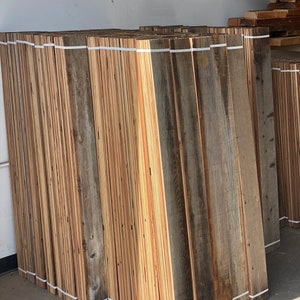 RECLAIMED WOOD PANELING (24 Sq Ft Bundles) - Etsy