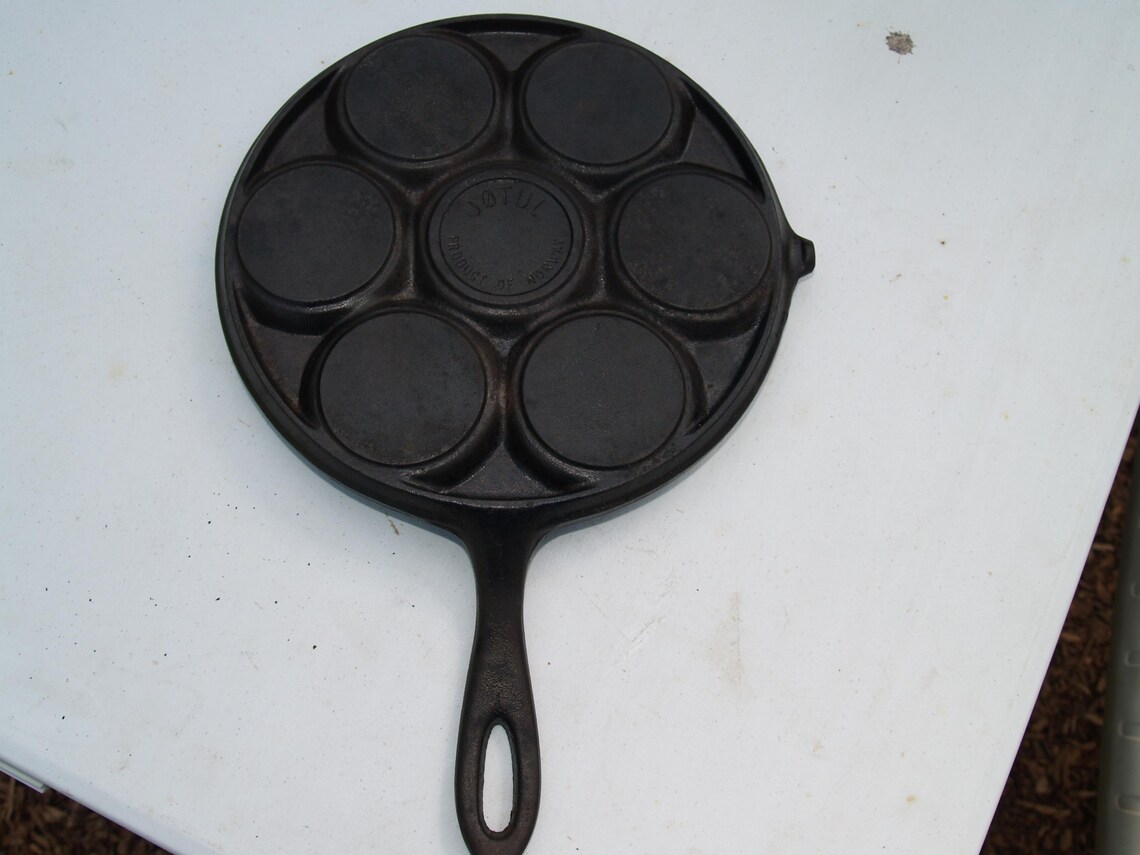 Jotul Plett Pan/swedish Pancake Pan - Etsy