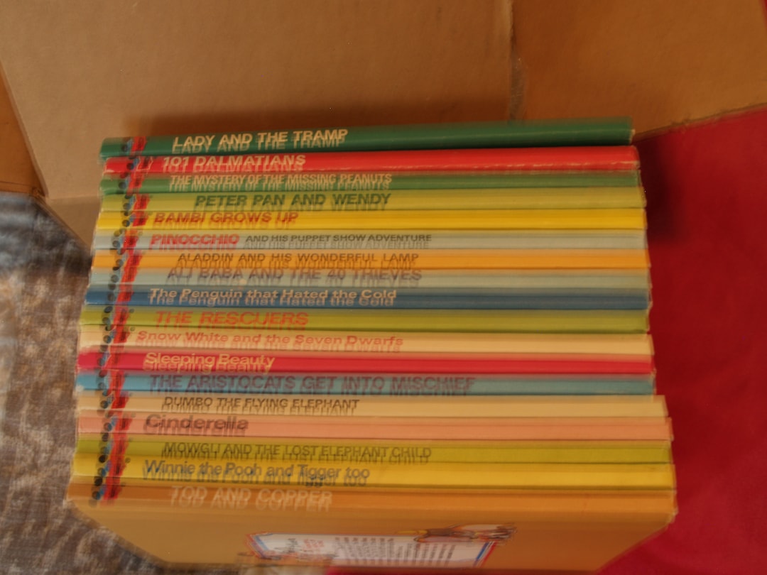 Walt Disney Wonderful World of Reading - Set of 18 Books - Etsy
