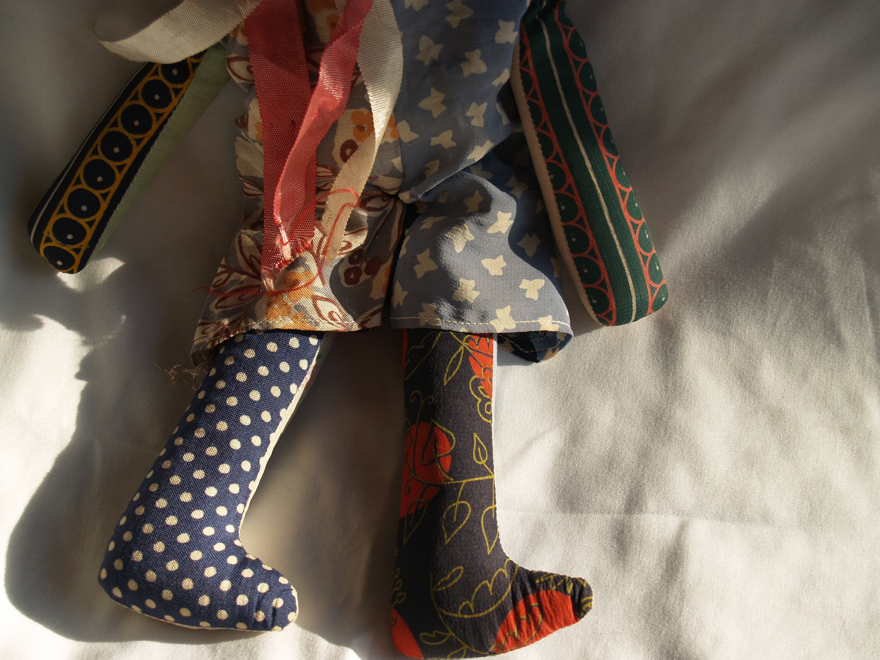 Vintage Jester Straw Stuffed Fabric Doll - Etsy