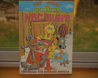 Sesame Street ABC Book 1989 - Etsy