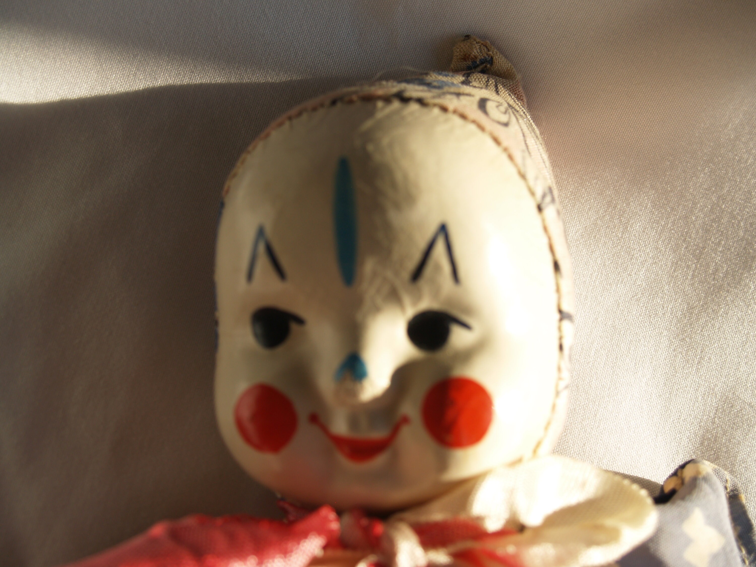 Vintage Jester Straw Stuffed Fabric Doll - Etsy
