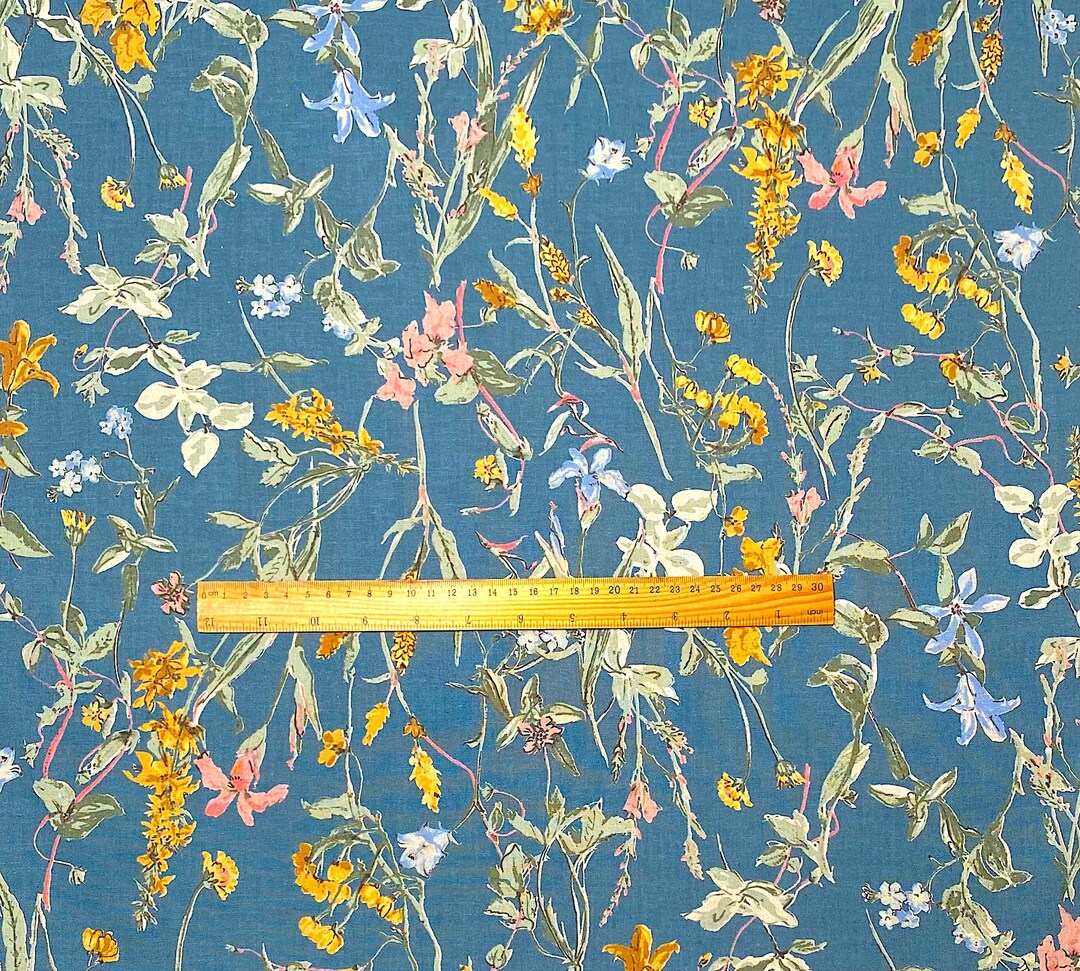 Japanese Cotton Linen Fabric - Yuri E - 110x50cm - Etsy