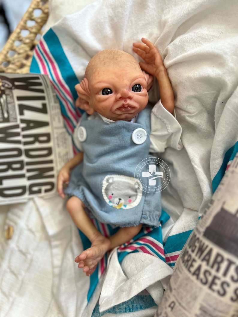 Reborn Baby Dobby Awake “harry Potter Inspired” House Elf (made to ...