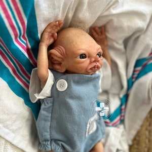 Reborn Baby Dobby Awake “harry Potter Inspired” House Elf (made to ...