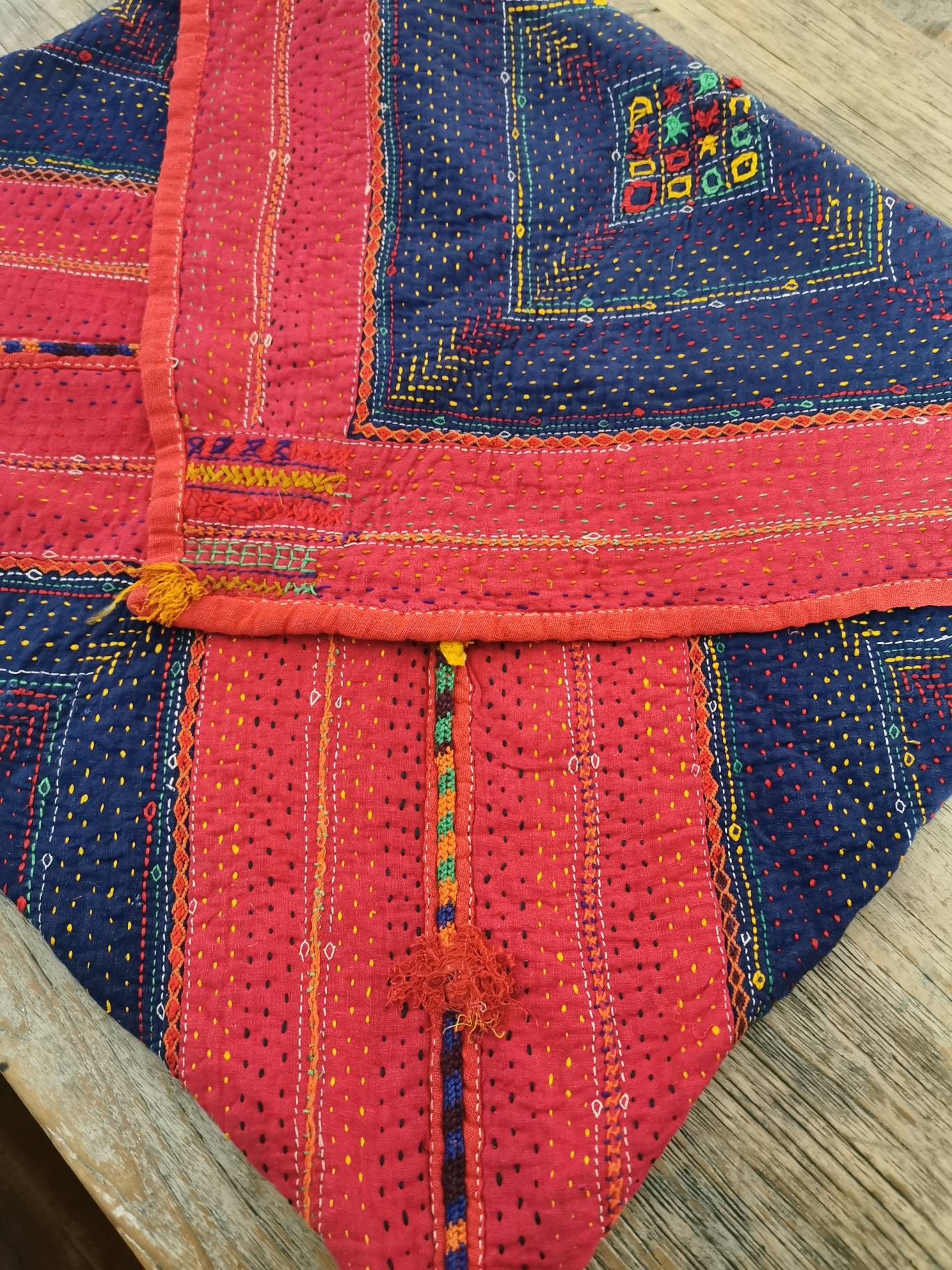 Mathura Dowry Textile Collectors Piece Hand Stitched Extra - Etsy