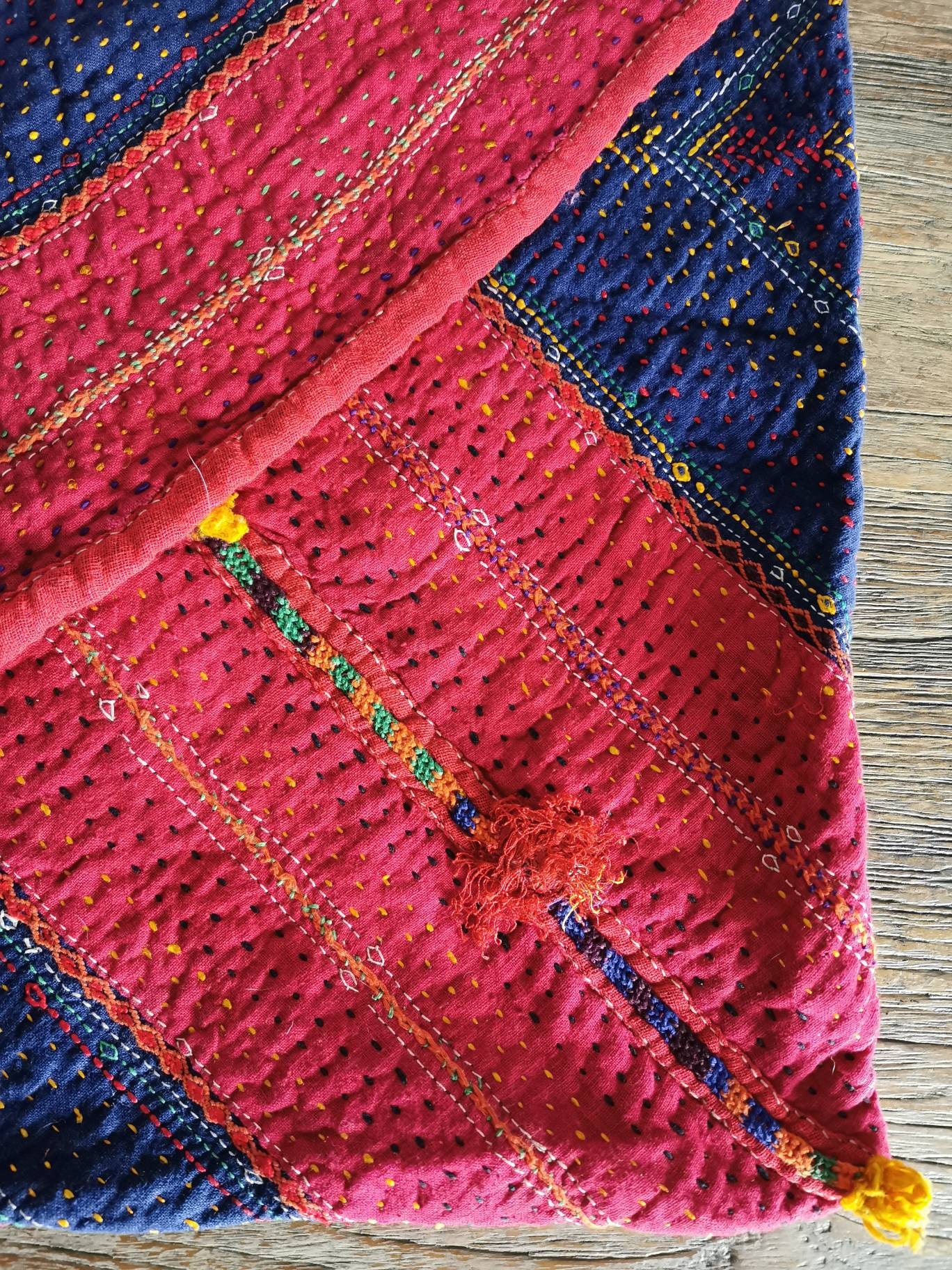 Mathura Dowry Textile Collectors Piece Hand Stitched Extra - Etsy