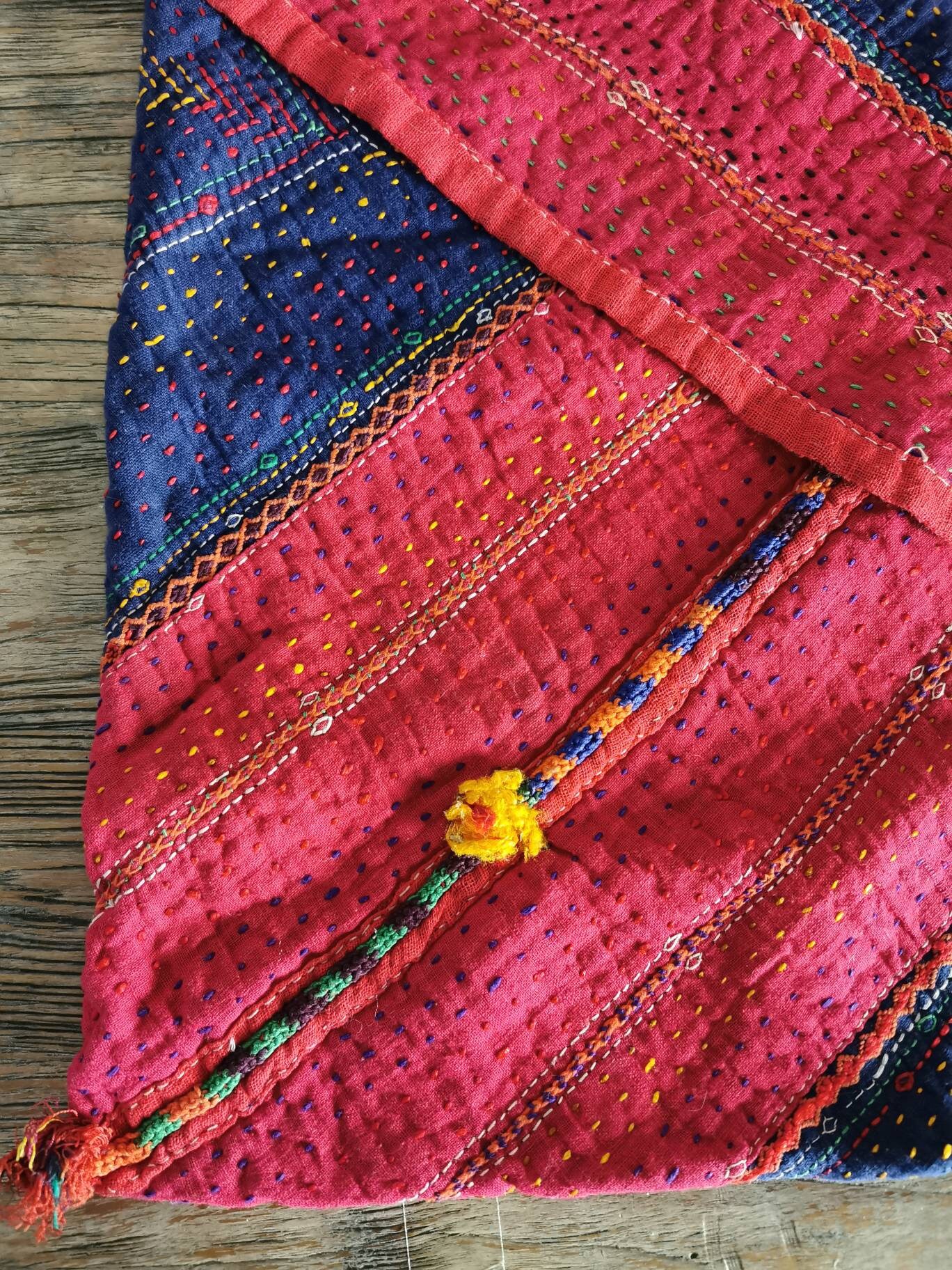 Mathura Dowry Textile Collectors Piece Hand Stitched Extra - Etsy