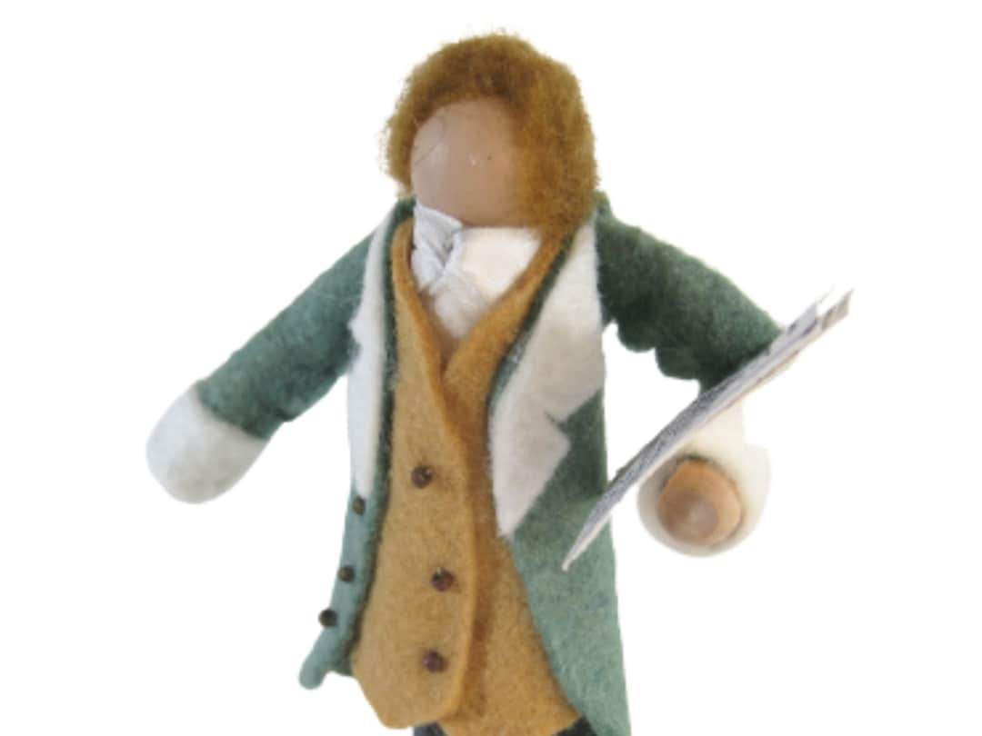 Alexander Hamilton Wooden Ornament, Independence Day Decoration ...