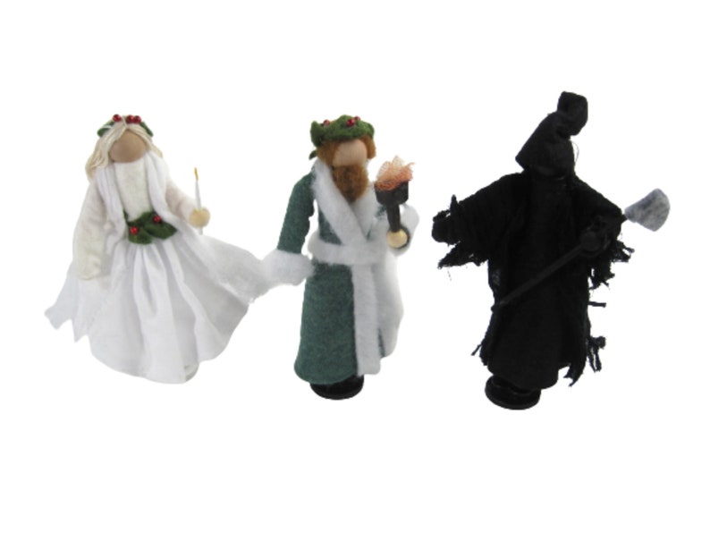 Christmas Carol Wooden Ornaments, Charles Dickens' A Christmas Carol ...