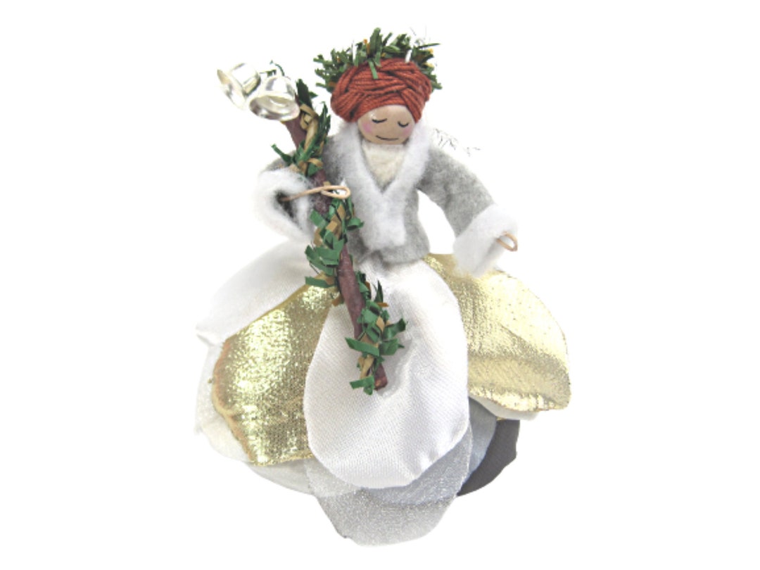 Silver Bells Fairy Ornament, Christmas Fairy Decoration, Holiday Decor ...