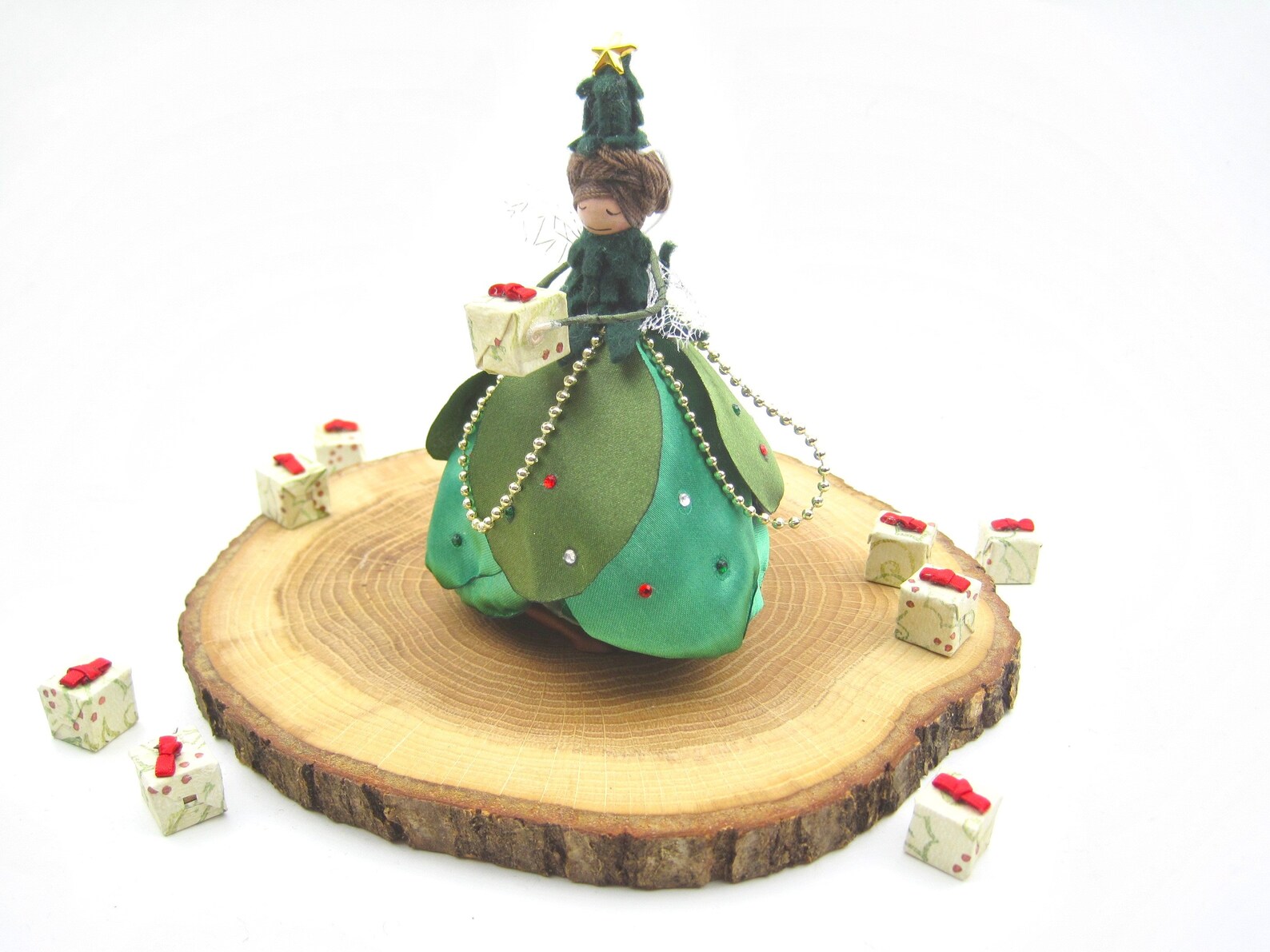 Christmas Tree Fairy Ornament Fairy Decoration Festive Gift | Etsy