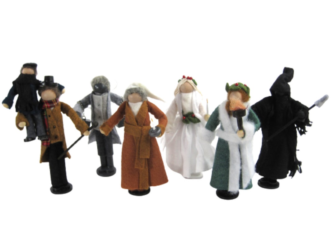Christmas Carol Wooden Ornaments, Charles Dickens' A Christmas Carol ...