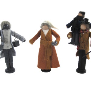 Christmas Carol Wooden Ornaments, Charles Dickens' A Christmas Carol ...