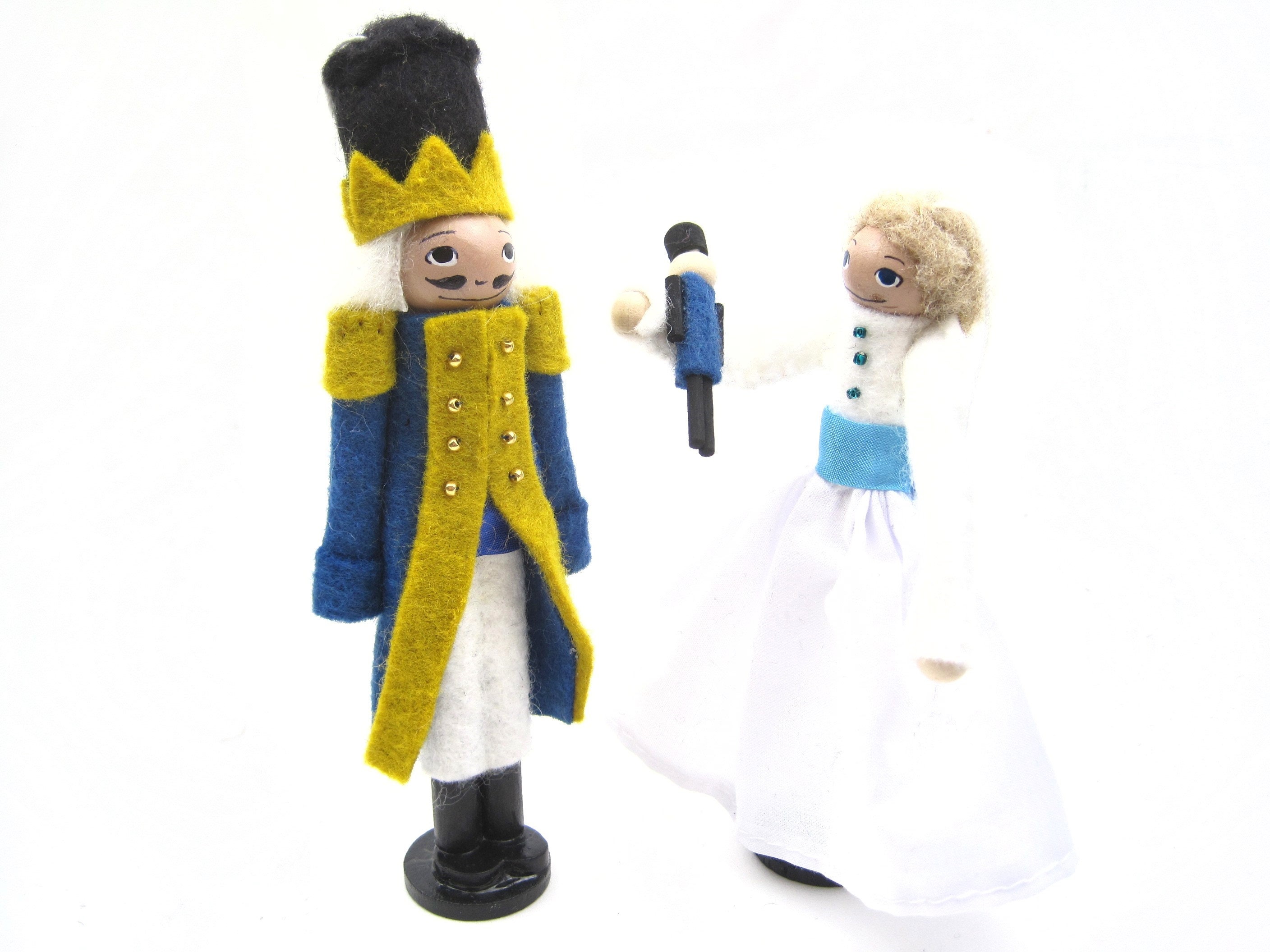 Nutcracker Ballet Wooden Ornaments Choose Your Character | Etsy