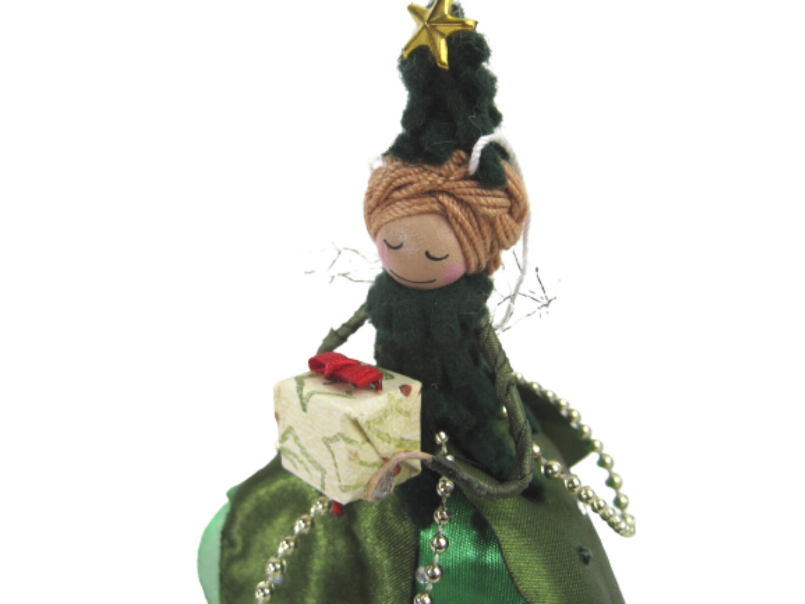 Christmas Tree Fairy Ornament, Fairy Decoration, Festive Gift for ...