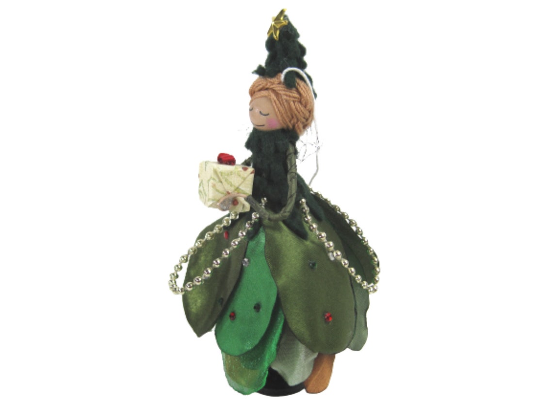 Christmas Tree Fairy Ornament, Fairy Decoration, Festive Gift for ...