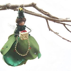 Christmas Tree Fairy Ornament Fairy Decoration Festive Gift | Etsy