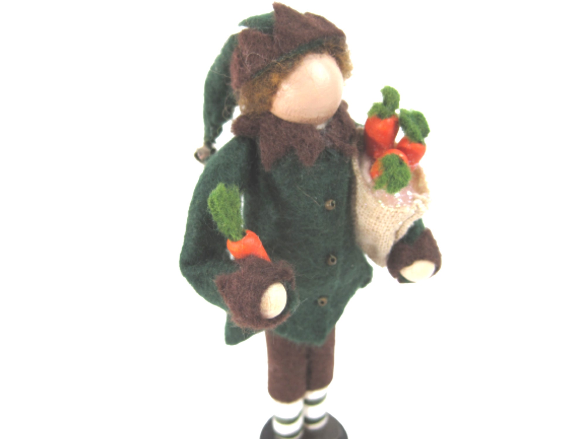 Reindeer Feed Elf Wooden Ornament Christmas Elves North - Etsy