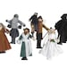 Christmas Carol Wooden Ornaments Charles Dickens' A - Etsy