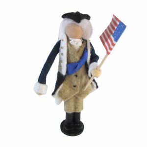 George Washington Ornament, Founding Fathers Ornaments, American ...