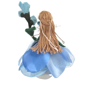 Bluebell Flower Fairy Ornament, Summer Fairy Decoration, Gifts for ...